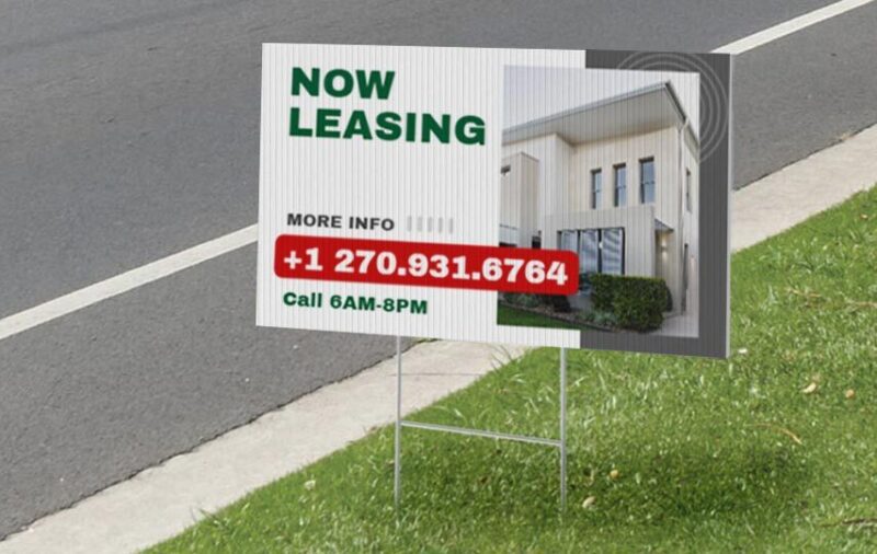 Durable Corrugated Signs | Custom Printing by Screenworks